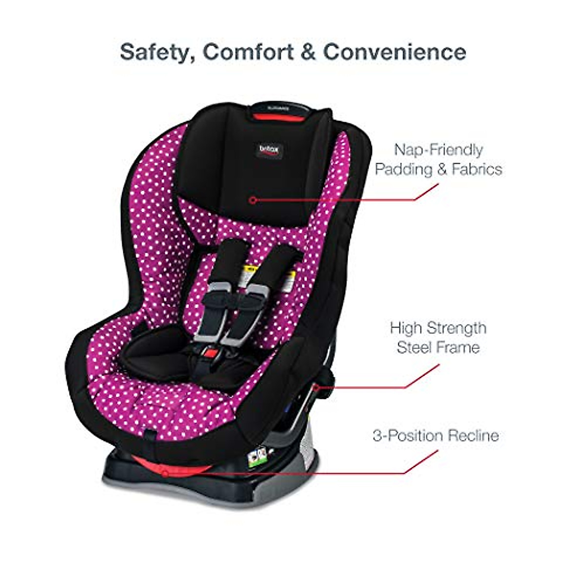 Britax Allegiance 3 Stage Convertible Car Seat, Confetti