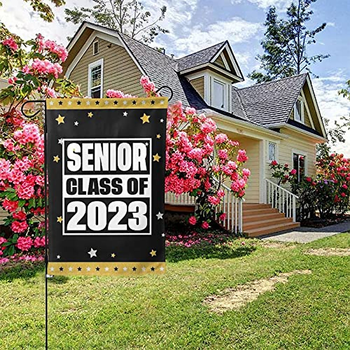 Senior 2023 Flag Senior Class Of 2023 Flag, Senior Class Of 2023 Garden Flag Funny Garden Flag 12x18 Double Sided House Flag For Yard