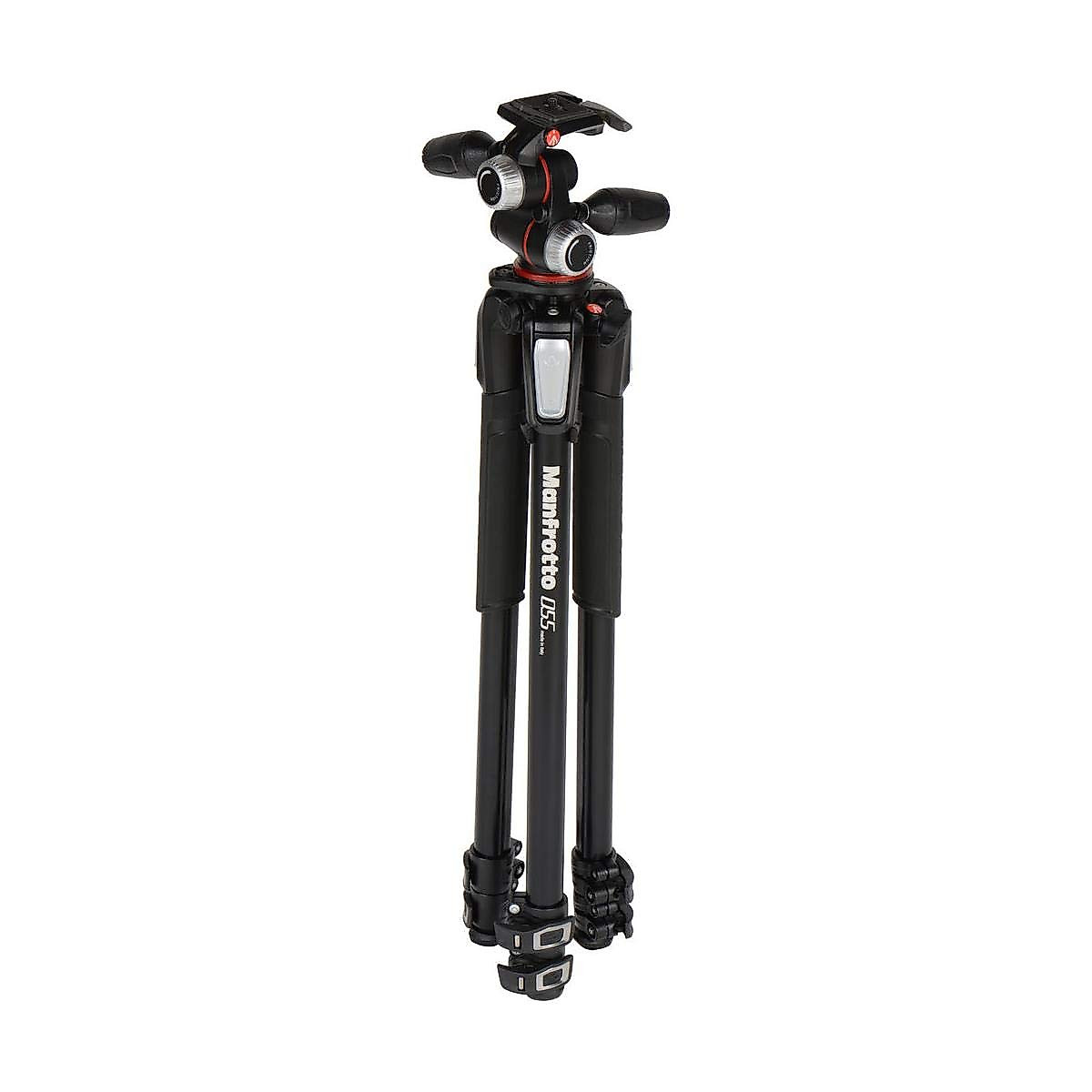 Manfrotto 055 3-Section Aluminum Tripod with 3-Way Head