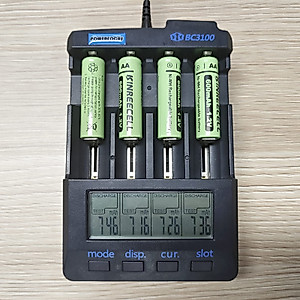 KINREECELL Rechargeable AA Batteries, Ni-MH Double A Solar Batteries High Capacity 1.2V Pre-Charged for Outdoor Solar Lights, String Lights Pathway Lights (AA-600mAh-12pack)