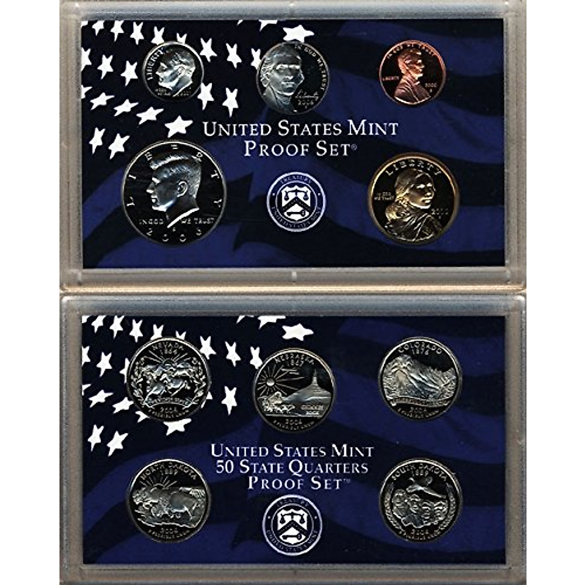 2006 S U.S. Mint 10 coin Clad Proof Set In OGP Proof