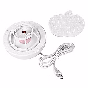 Mini Dishwasher Portable Multifunctional Fruit Vegetable Dish Washer USB Charging Household Dish Washing Machine (Color : Red) (Green N)