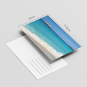 Dear Mapper Bahamas Natural Landscape Postcards Pack 20pc/Set Postcards From Around The World Greeting Cards for Business World Travel Postcard for Mailing Decor Gift