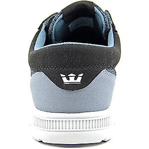 Supra Men's Hammer Run Shoes,9,Slate Blue Heather/Black-Light Grey
