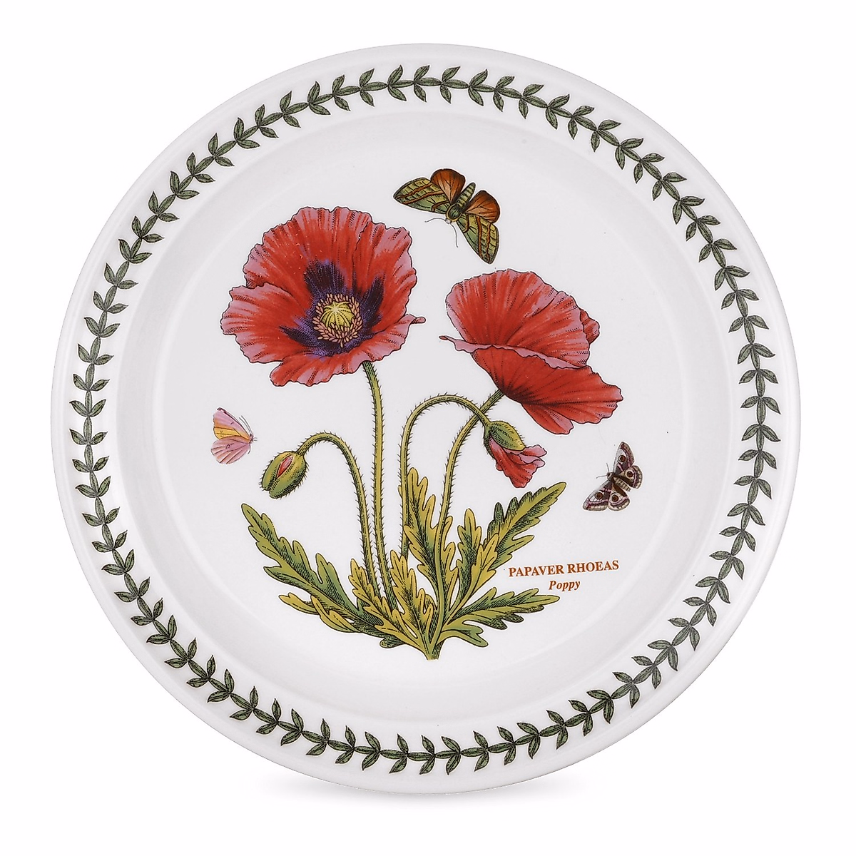 Portmeirion Botanic Garden Salad Plate, Poppy (576179)