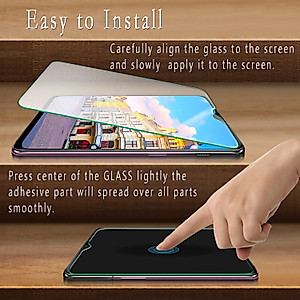 HPTech [2-Pack] Tempered Glass for OnePlus 6T, OnePlus 6T McLaren, OnePlus 7 Screen Protector, Easy to Install, Bubble Free, 9H Hardness, Case Friendly