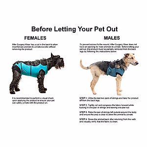 E-Collar Alternative for Cats and Dogs: After Surgey Wear. Recommended by Vets (XX-Large, Bottle Green)