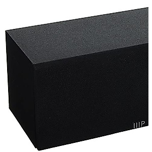 Monoprice 11948 Premium Home Theater Center Channel Speaker, Black