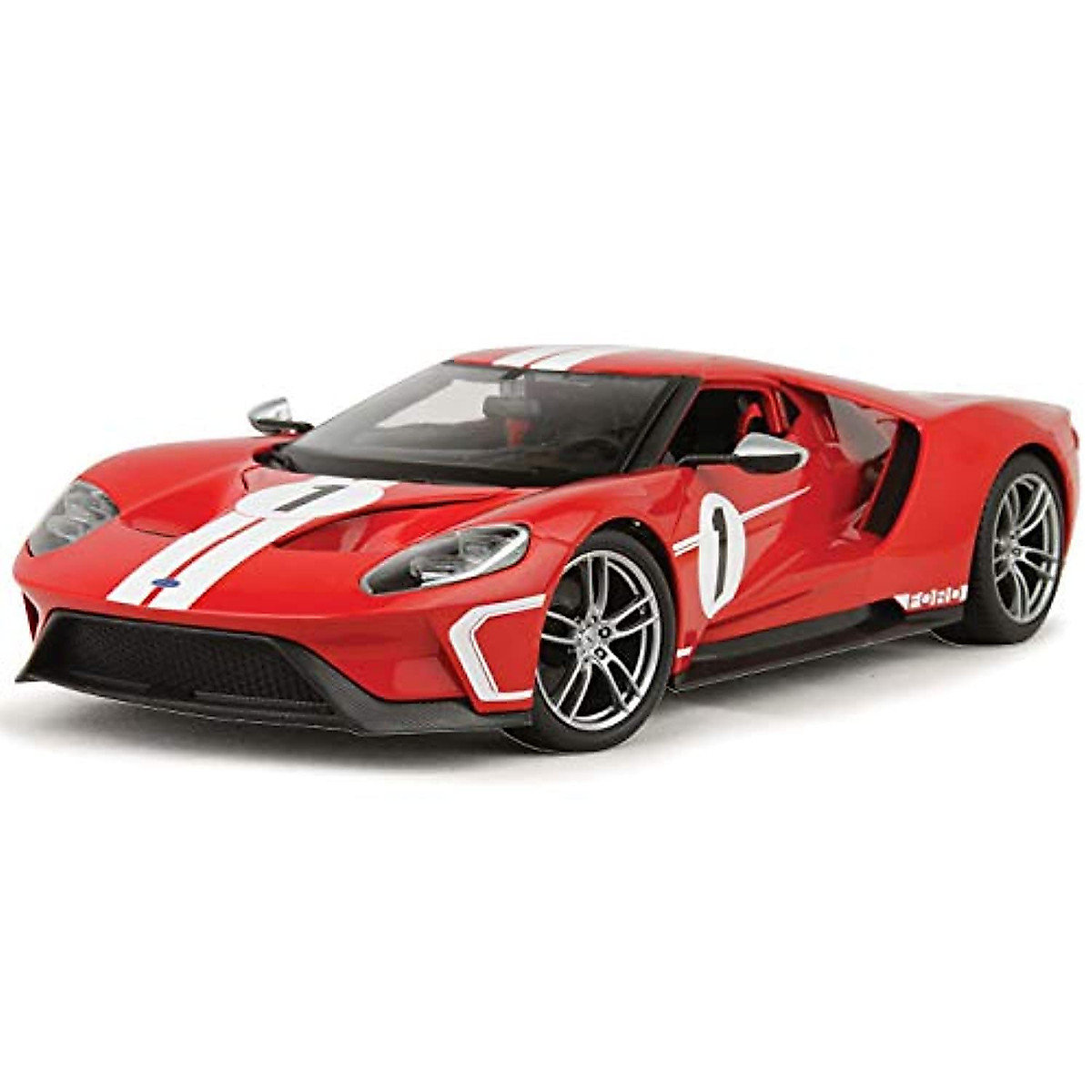 Maisto 2017 Ford GT #1 Red Heritage Special Edition 1/18 Diecast Model Car 31384