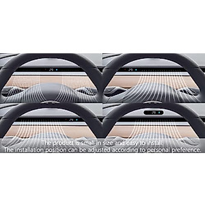 VERKOKAPPA Tesla Heads up Display Mini HUD Model 3/Y 2019-2023 Embedded Design LED Speedometer Display Speed