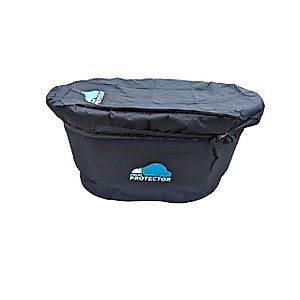 Polar Protector - 100 Gallon Oval Stock Tank Cover and Insulated 5mm Neoprene Slip Bundle Ice Water Bath Waterproof Keeps Tanks Clean and Insulated