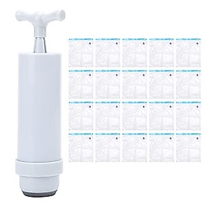 Filament Storage Bags, Reusable Dry Resealable Plastic Filaments Vacuum Sealed Kit for Spool for 3D Printer for PLA