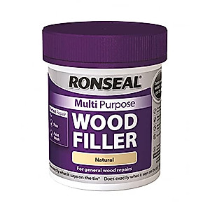 Ronseal RSLMPWFN250G 250g Natural Multi-Purpose Wood Filler Tube