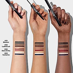 Liquid Eyeliner & Smoky Kohl Pencil by Revlon, ColorStay Line Creator Eye Makeup, Waterproof & Transferproof, Blackout, 0.004 oz