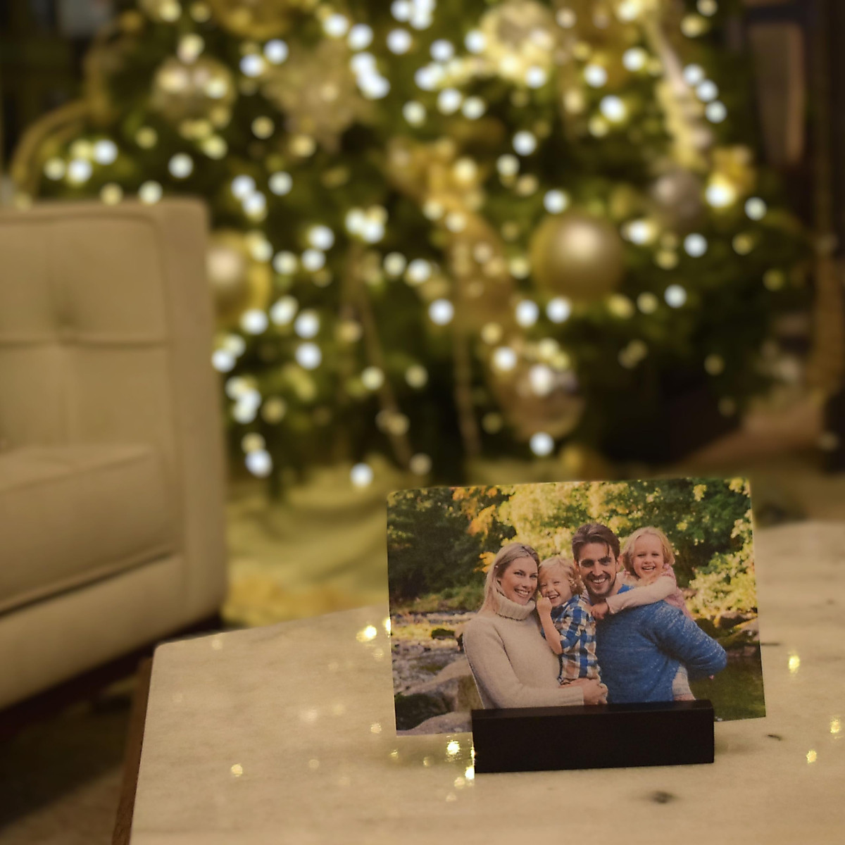 Gardna 20 Pack 4 X 1 X 1 inches Black Wood Place Card Holders, Premium Beech Wood Table Number Holders for Weddings, Parties, Events, Table Sign Holders, Photos, Menu Cards, and Displays