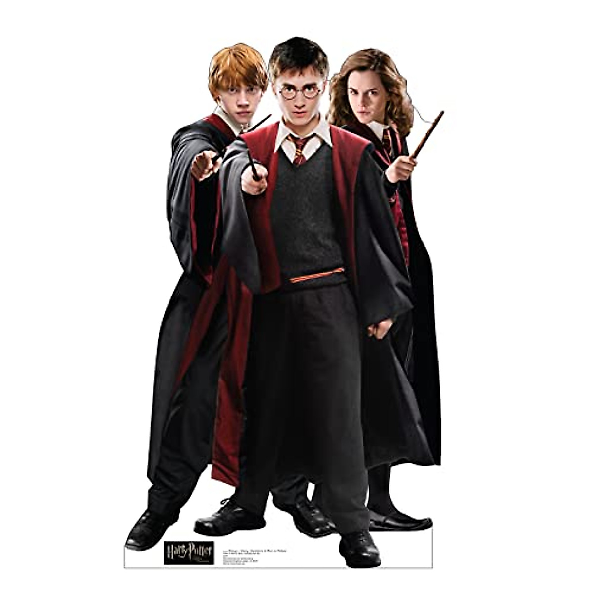 Advanced Graphics Harry, Hermione & Ron in Robes Life Size Cardboard Cutout Standup - Harry Potter and The Order of The Phoenix