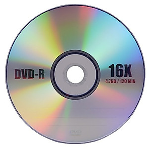 @.com DCD13108 16x 4.7GB 120-Minute DVD-R Media - 25 Discs Spindle