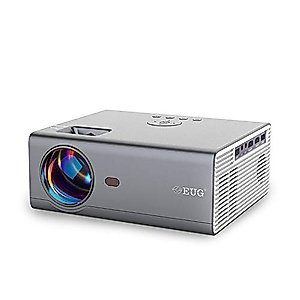 Mini Projector with WiFi Bluetooth,Smart Portable 1080 HD Projector,Outdoor Movie Home Theater Projector with HDMI USB VGA,Wireless Video Projector for iOS Android
