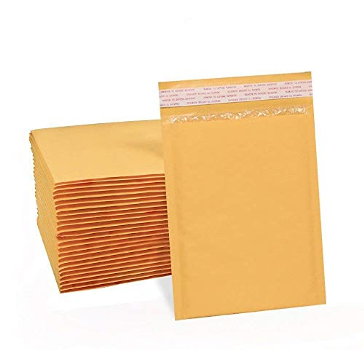 MMBM Kraft Bubble Mailer, 8.5x12 Inch, 4200 Pack, Padded Shipping Envelope Mailers Made in North America, Gold Yellow, Self Seal and Peal Strip
