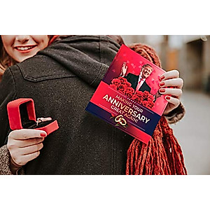 Talking Trump Anniversary Card - Presidential Anthem Plus Real Voice Anniversary Message From Trump - A Special Greeting from The President of The United States - Includes Envelope