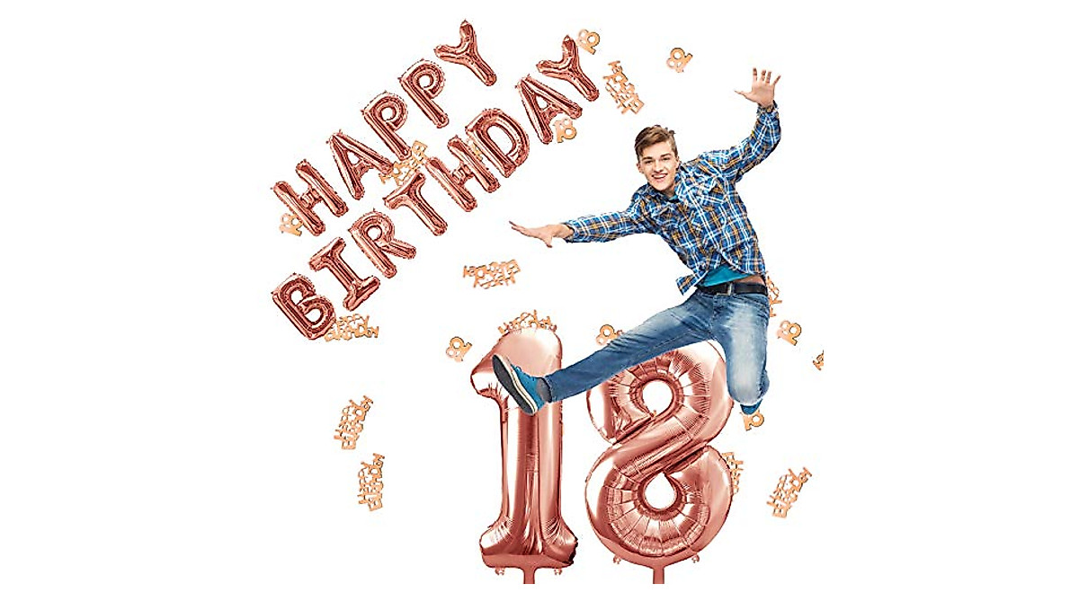 Rose Gold 18th Birthday Decorations - Celebrate in Style