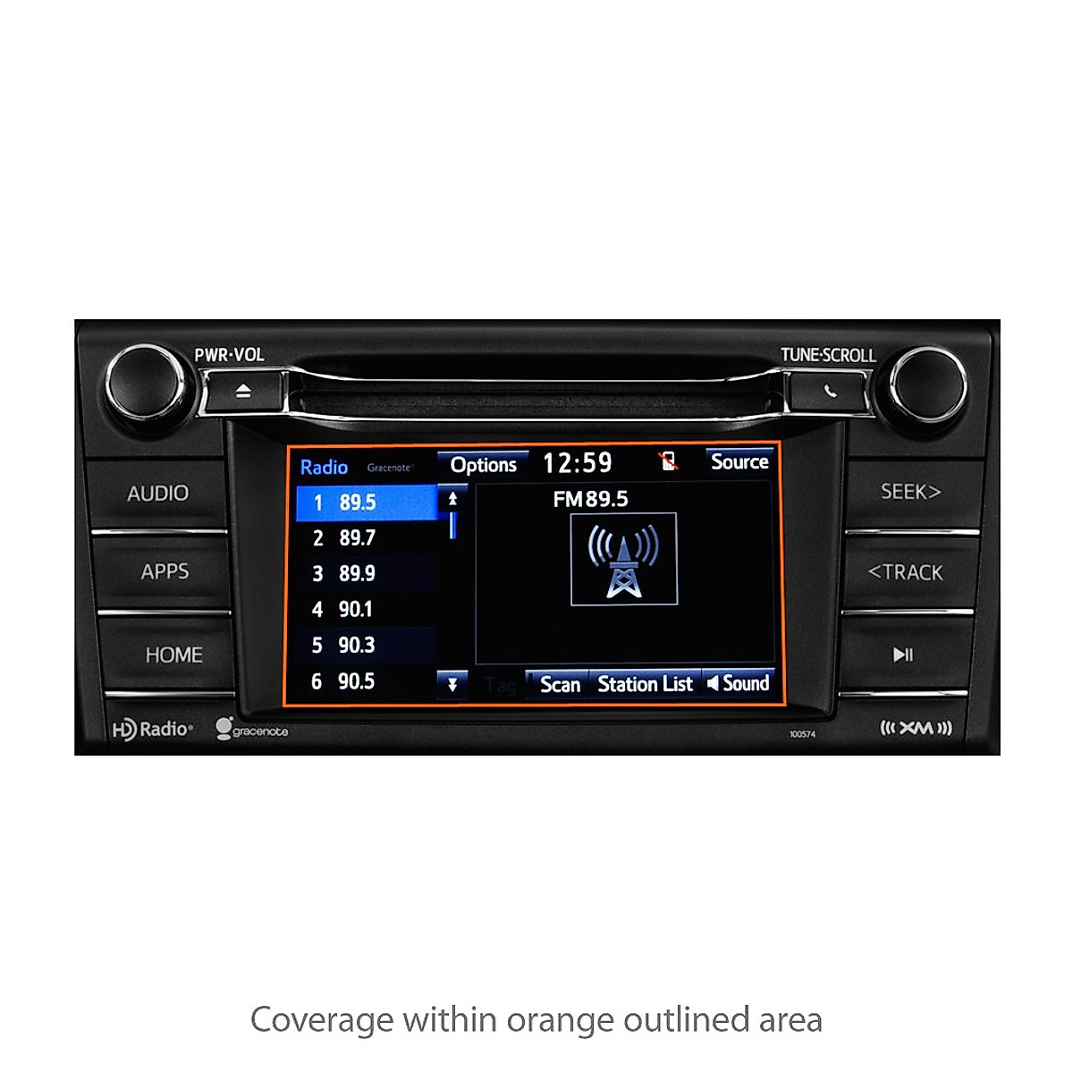 BoxWave Screen Protector Compatible With Toyota 2016 RAV4 (6.1 in) - ClearTouch Anti-Glare (2-Pack), Anti-Fingerprint Matte Film Skin