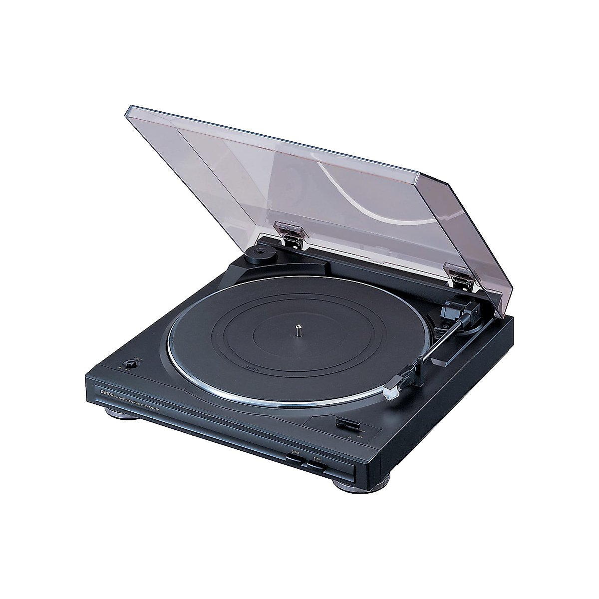 Denon DP-29F Fully Automatic Record Player, Analog Turntable with Built-in RIAA Phono Equalizer, Unique Automated Tonearm Design, Manual Lifter Mechanism, Rigid Diecast Aluminum for Stability