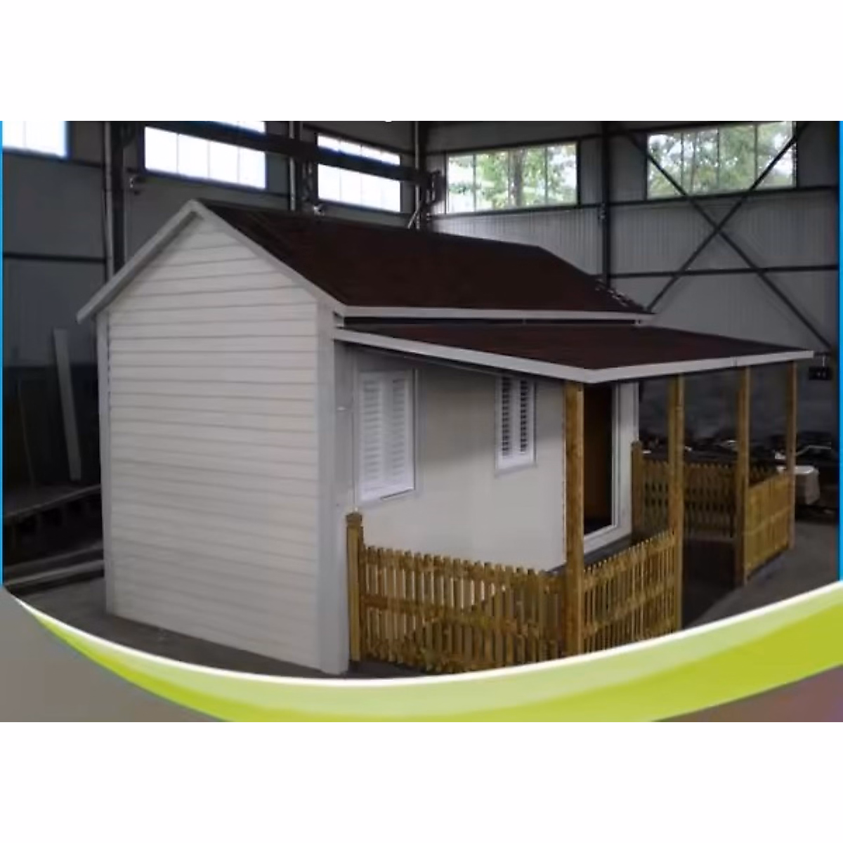 20 Ft Tiny Prefab House to Live in 1 Bathroom, 1 Bedroom & 1 Kitchen- for Small Family