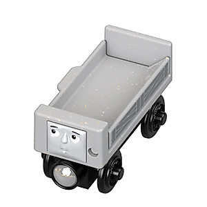 F-Price Replacement Part for Thomas and Friends Wooden Lift and Load Cargo Train Set - GGH31 ~ Replacement Cargo Car ~ Troublesome Truck Gray, White