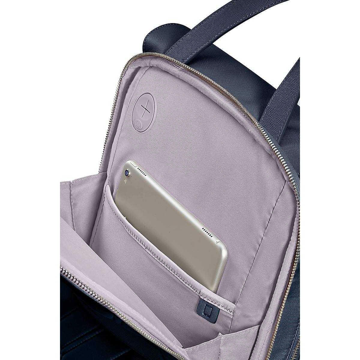 Samsonite Women's Laptop Backpacks, Blue (Midnight Blue), M (36.5 cm-11.5 L)