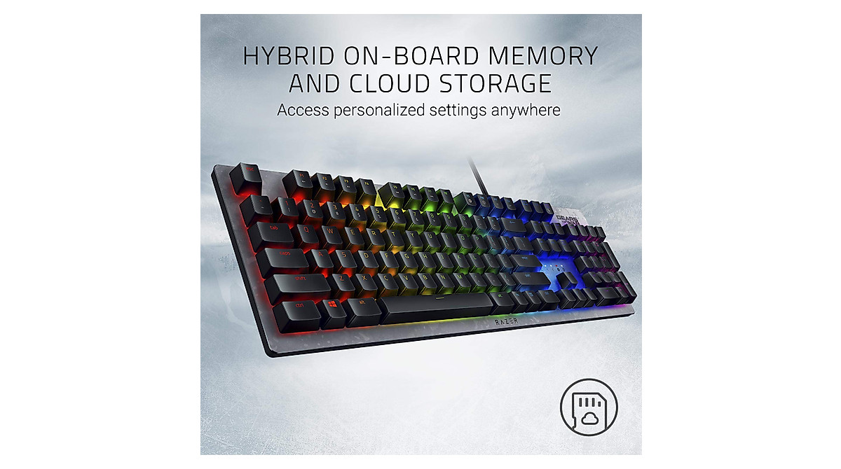 Razer Huntsman Gears of War Gaming Keyboard - Fast Clicky Switches