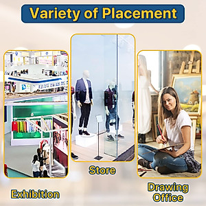 42-59 Inch Male Mannequin Torso, Height Adjustable Dress Form Mannequin Detachable Arms Mannequin Stand Sewing Manikin Display Dress Mannequin Clothing Form with Metal Base Stand, Nature