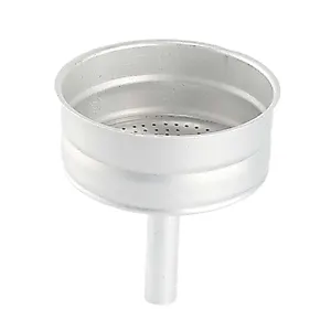 ＫＬＫＣＭＳ Moka Pot Funnel, Coffee Maker Pot Funnel, Coffee Maker Filter Portable Espresso Maker Funnel Filter, for Moka Pot Parts Accessories, 6 Cup