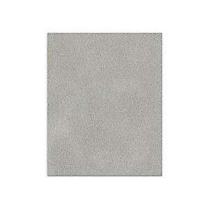 CountryArtHouse Smoke Suede Acid Free 8x10 Backing Board - Uncut Photo Mat Board - 1 Sheet
