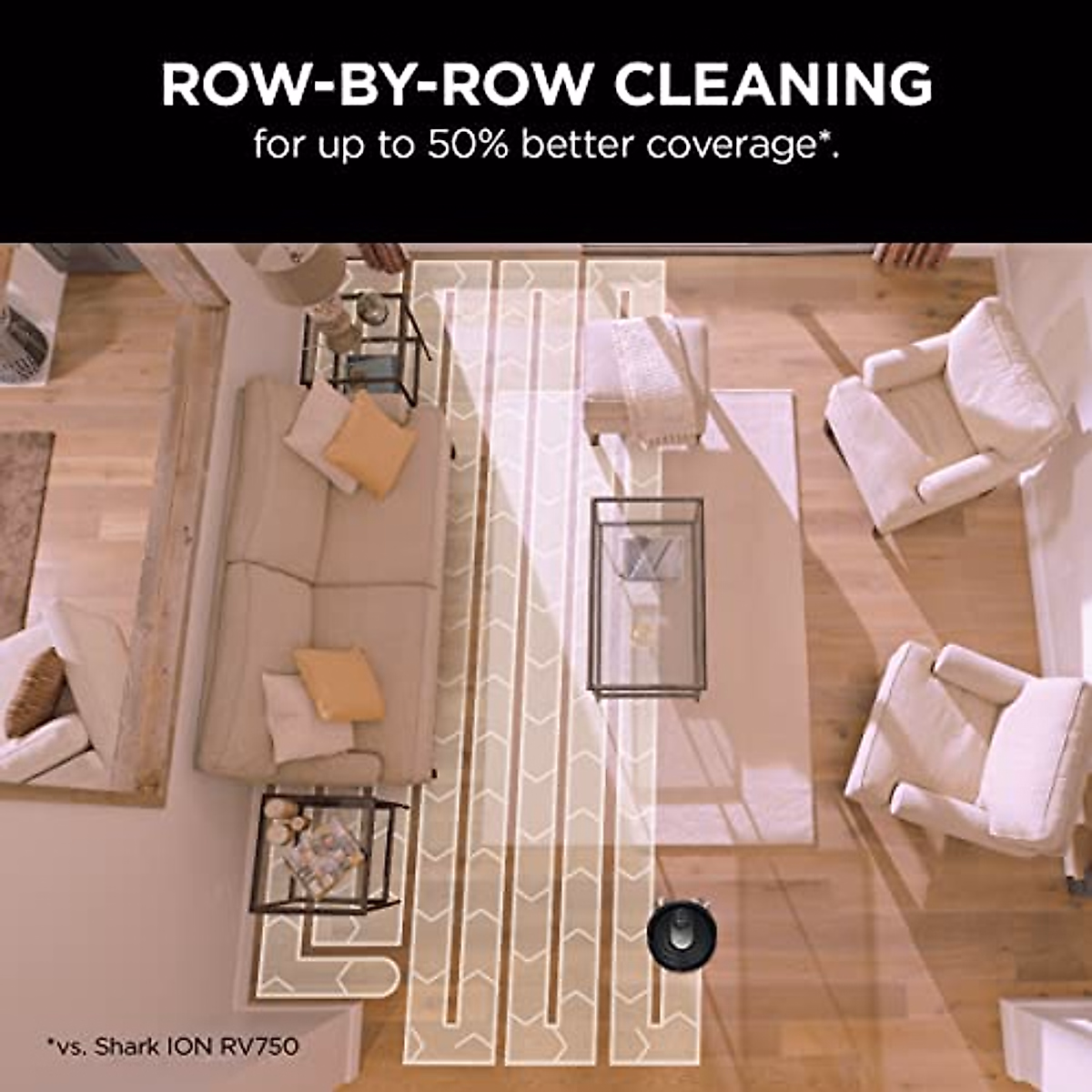 Shark AI Robot Vacuum & Mop, with Home Mapping, Perfect for Pets, Wifi, Works with Alexa, Black/Gold (AV2001WD)