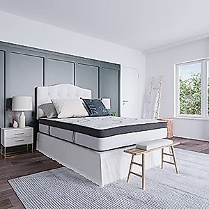 EMMA + OLIVER 12 Inch CertiPUR-US Certified Hybrid Pocket Spring Mattress, Full Mattress in a Box - Premium Mattress