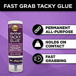 Aleene's 33141 Glue, 4 FL OZ, Always Ready, 4 FL OZ