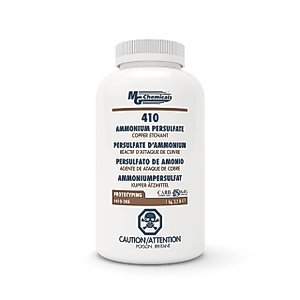 MG Chemicals 410-1KG Ammonium Persulphate Copper Etchant, 1 Kg Solid Crystals Bottle
