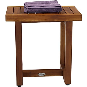 AquaTeak The Original 18" Spa Teak Shower Bench