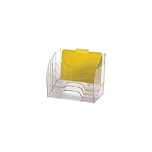 Officemate Two-Way Organizer, 5-Tier, Clear (22924)