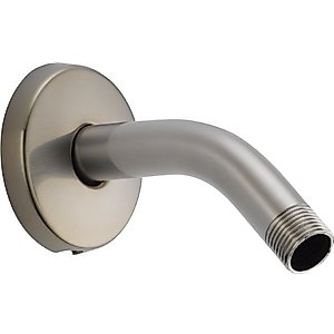 DELTA FAUCET U4993-SS Shower Arm and Flange, Stainless,6.00 x 2.88 x 6.00 inches