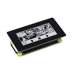 waveshare 2.13inch Touch e-Paper HAT 250×122 Pixels Black White e-Ink Display Module eink Screen for Raspberry Pi 4B/3B+/3B/2B/Zero/Zero W/Zero WH, SPI Interface,Partial Refresh