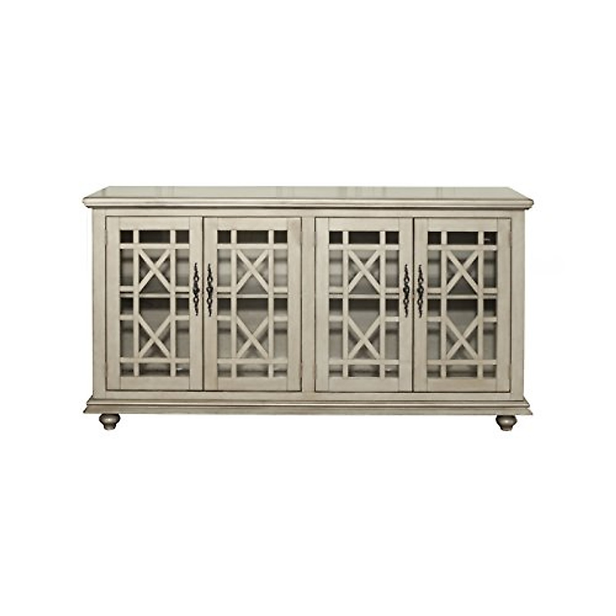 Martin Svensson Home Marche 63" TV Stand, Antique Silver