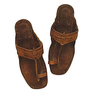 Forum Novelties Adult Plastic Hippie Sandals, Large