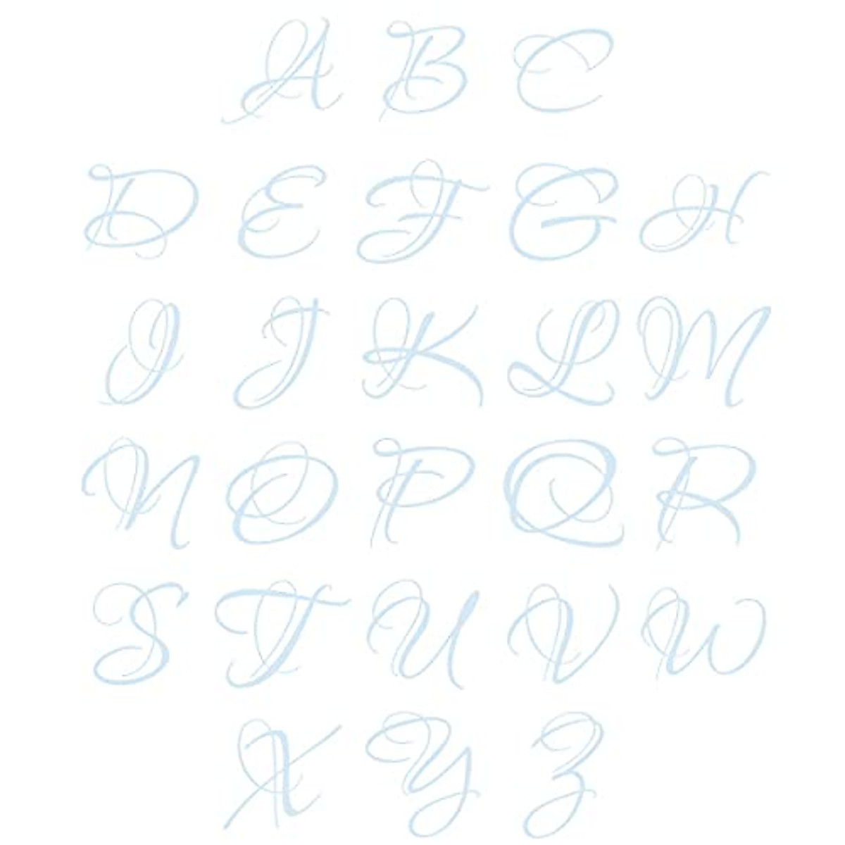 Current Initial Personalized Notepad Set – Set of 4 100-Sheet Pads, Multiple Sizes, Great for Shopping Lists, Grocery Lists and Personalized Gifts, Printed in the USA