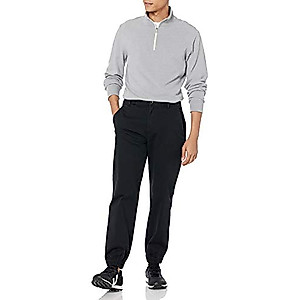 Amazon Essentials Men's Straight-Fit Jogger Pant, Black, X-Large
