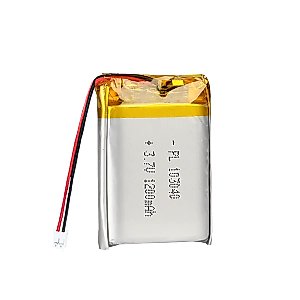 YDL 3.7V 1200mAh 103040 Lipo Battery Rechargeable Lithium Polymer ion Battery Pack with PH2.0mm JST Connector