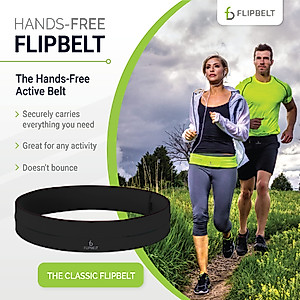 FlipBelt FB0114-BLK-M.1, Black, Medium