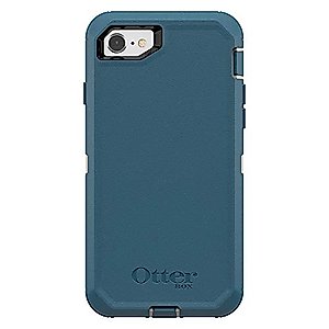 OtterBox iPhone SE 3rd & 2nd Gen, iPhone 8 & iPhone 7 (not compatible with Plus sized models) Defender Series Case - BIG SUR, rugged & durable, with port protection, includes holster clip kickstand