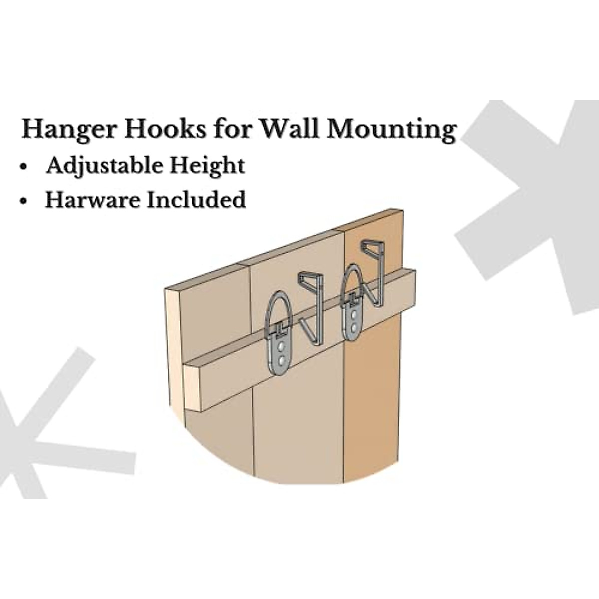 Barn Walls Dark Brown Headboard, Rustic Design, Solid Wood Headboard, Floating Panels, Wall Mount, Adjustable Height, Easy Assembly, Queen Size